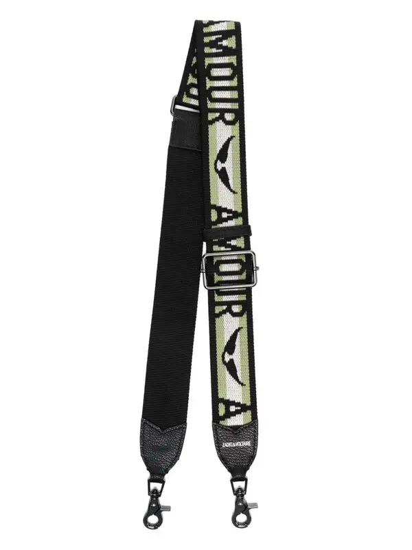 Zadig&Voltaire Logo-jacquard Shoulder Strap