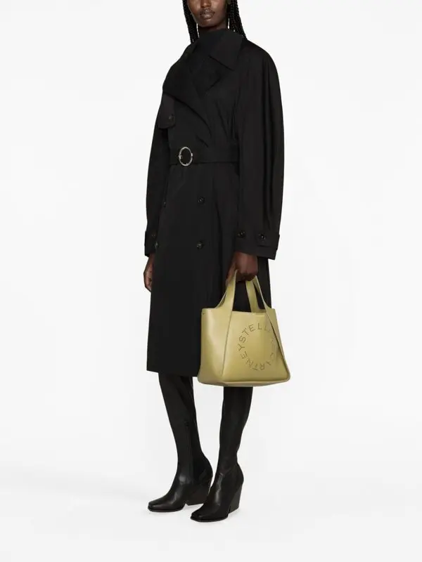 Stella McCartney Double-breasted Belted Trench Coat