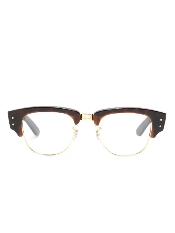 Ray-ban Mega Clubmaster Glasses - Brown