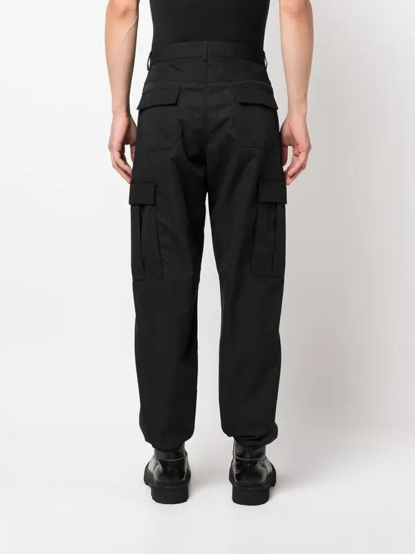 Moschino Logo-patch Cargo Trousers