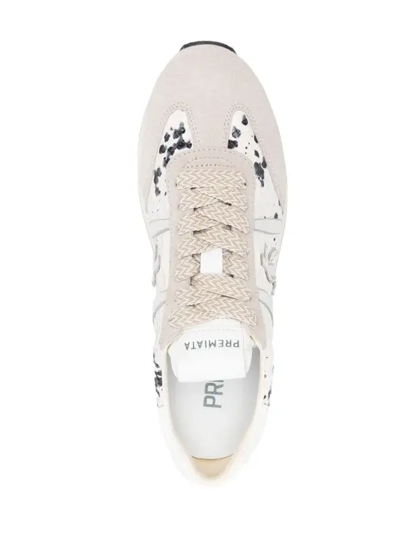 Premiata Beth Snake-effect Sneakers