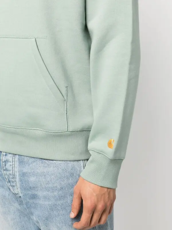 Carhartt Work In Progress Logo-embroidered Hoodie