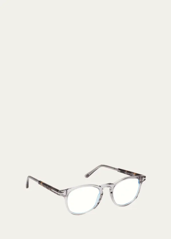 TOM FORD Blue Light Blocking Round Optical Glasses