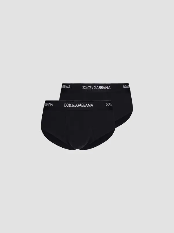 Dolce & Gabbana 2-pack Brando Briefs Set - Black