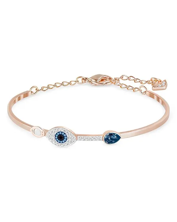 SWAROVSKI Symbolica Evil Eye Bangle Bracelet - Blue