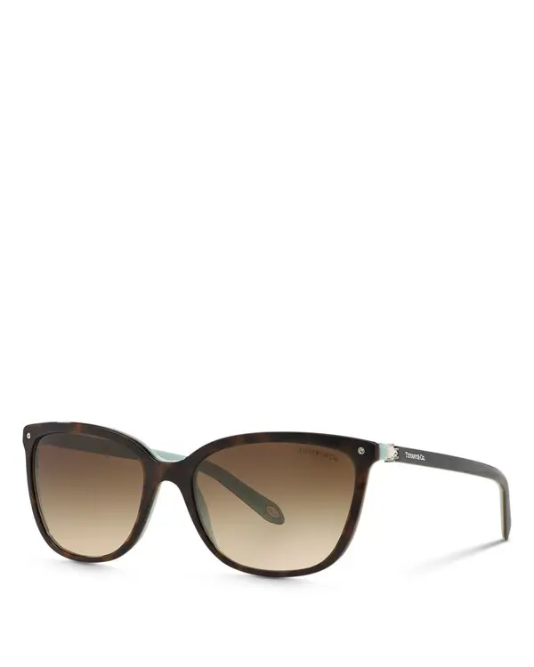 Tiffany & Co. Cat Eye Square Sunglasses, 55mm