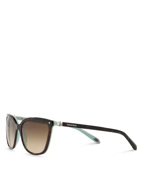 Tiffany & Co. Cat Eye Square Sunglasses, 55mm