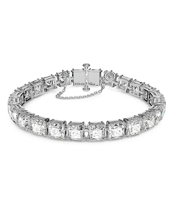SWAROVSKI Matrix Square Crystal Bracelet - White