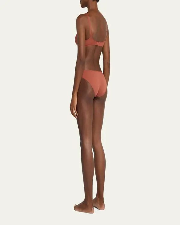 ERES Enora Soyeuse Thin Recycled Jersey Briefs - Poudre De Soleil