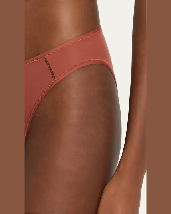 ERES Enora Soyeuse Thin Recycled Jersey Briefs - Poudre De Soleil