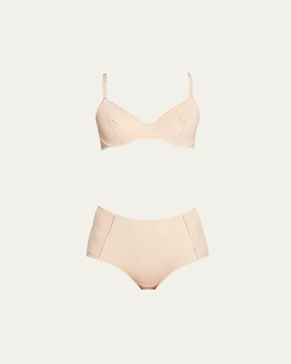ERES Brina Soyeuse High-rise Recycled Jersey Briefs - Make Up