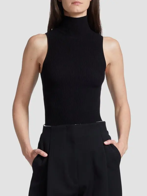 Proenza Schouler Sleeveless Matte Knit Top