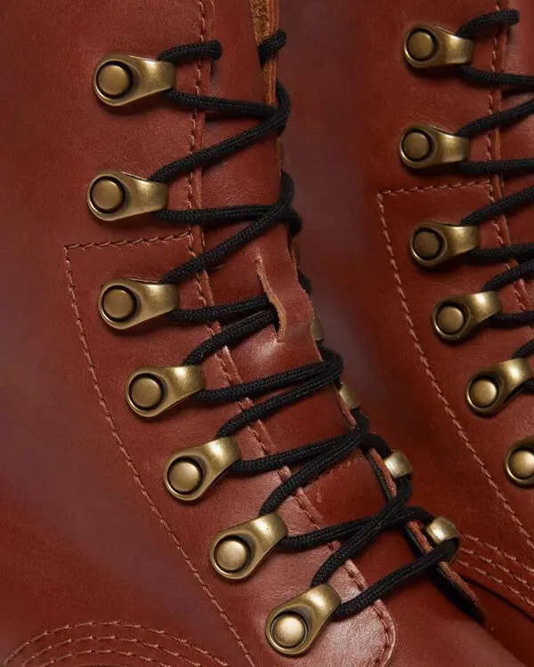 Dr. Martens Leona Farrier Leather Heeled Boots