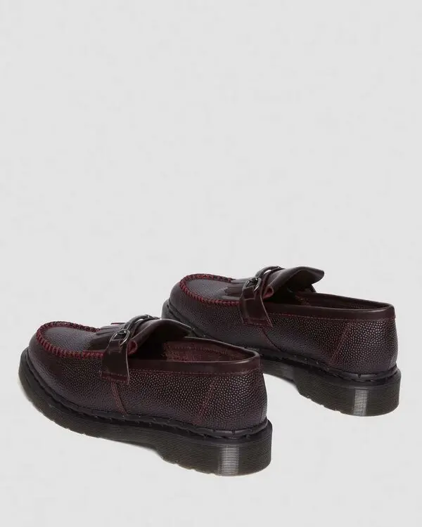 Dr. Martens Adrian Snaffle Pebble Grain Leather Loafers