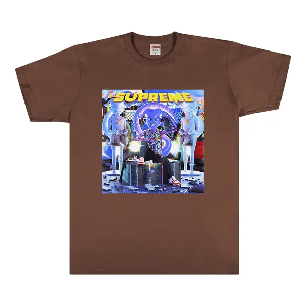 Supreme Richest Tee - Brown