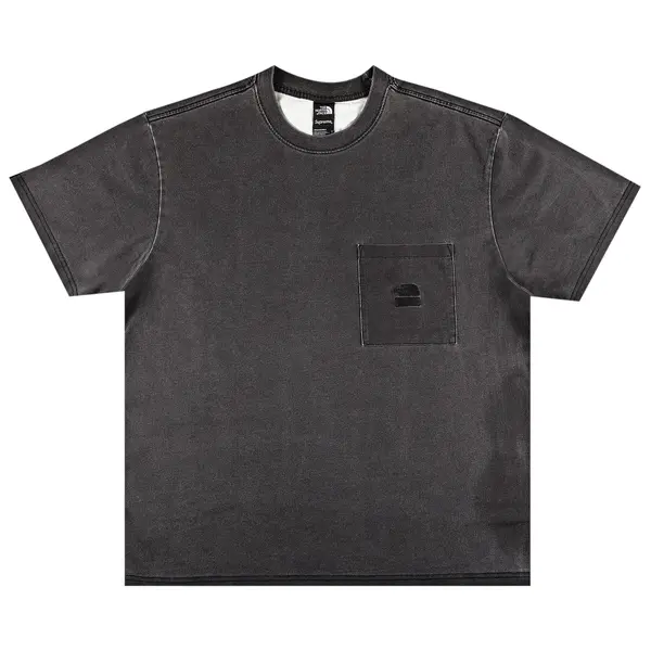 Supreme X The North Face Pigment Printed Pocket Tee - Black