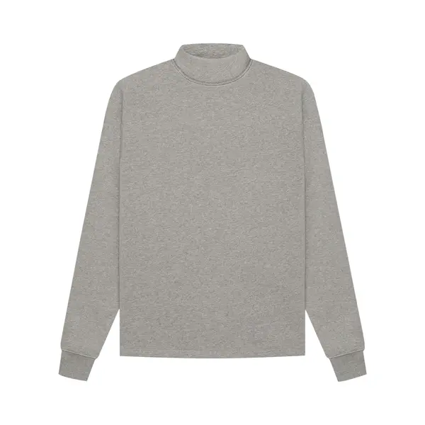 Fear Of God Relaxed Mockneck - Grey