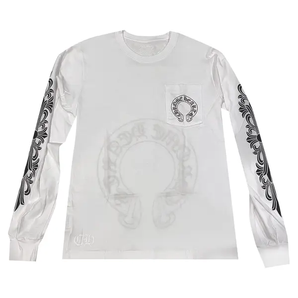 Chrome Hearts Floral Long-sleeve /black