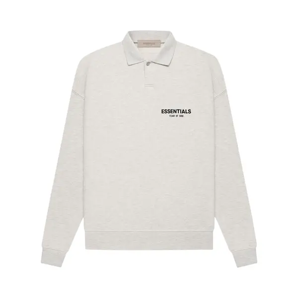 Fear Of God Long-sleeve Polo - Grey