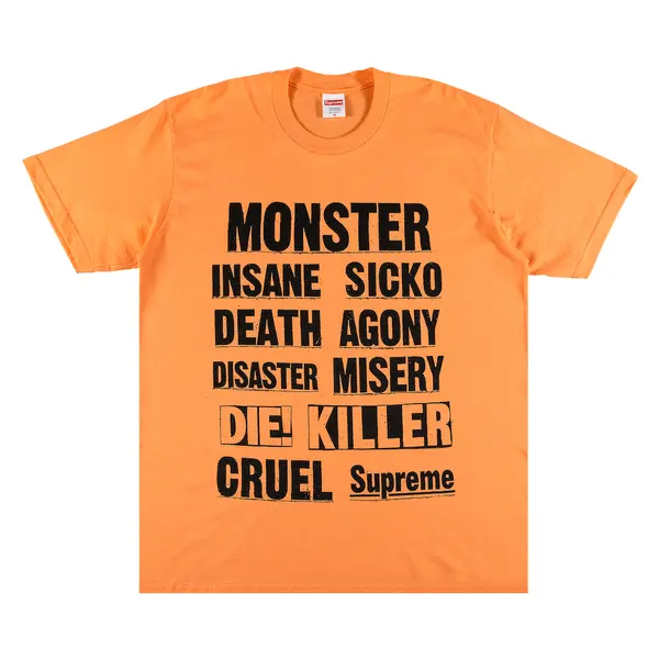 Supreme Monster Tee 'peach - Orange