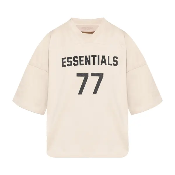 Fear Of God Football Tee - Cream