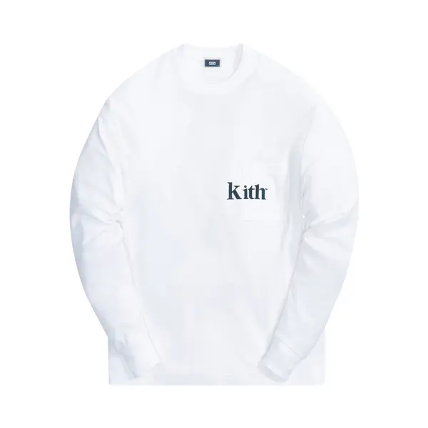 Kith Long-sleeve Quinn Tee - White