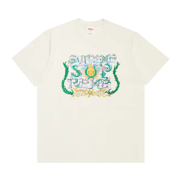 Supreme Crest Tee 'natural - Cream