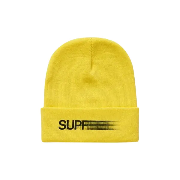 Supreme Motion Logo Beanie - Yellow
