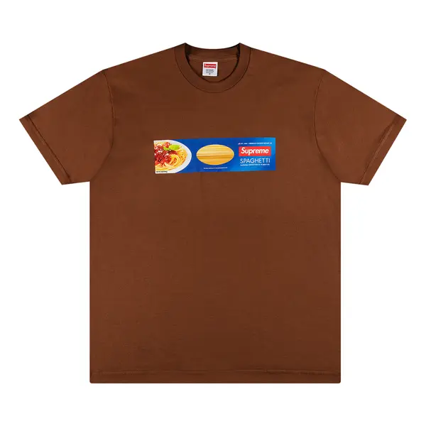 Supreme Spaghetti Tee - Brown