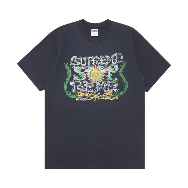 Supreme Crest Tee 'navy - Blue