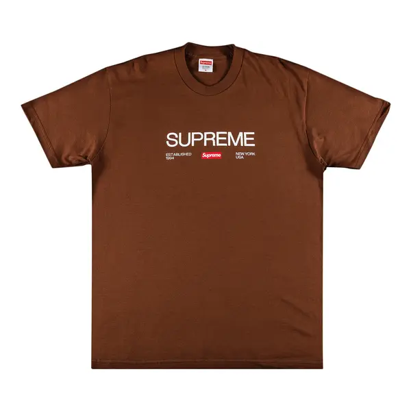 Supreme Est. 1994 Tee - Brown