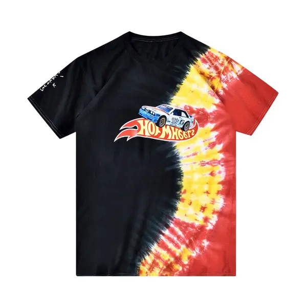 TRAVIS SCOTT Jackboys Hot Wheels T-shirt 'tie-dye - Black