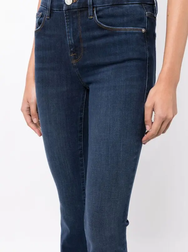 FRAME Mid-rise Flared Jeans