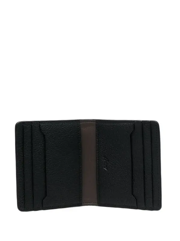 Brioni Bi-fold Leather Wallet