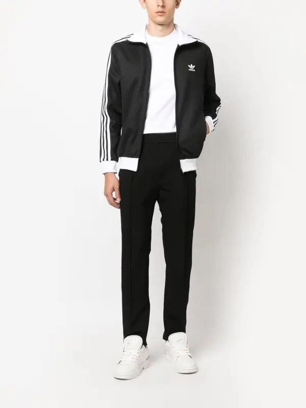 Adidas Beckenbauer Adicolor Classic Zip-up Sweatshirt - Black