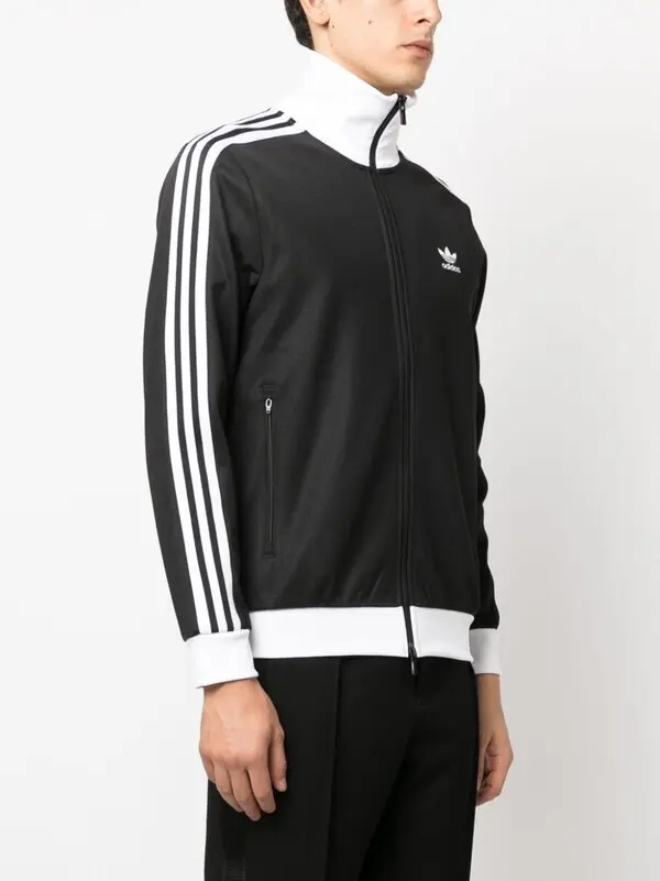 Adidas Beckenbauer Adicolor Classic Zip-up Sweatshirt - Black