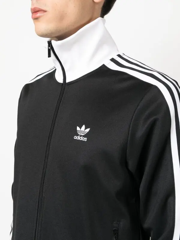Adidas Beckenbauer Adicolor Classic Zip-up Sweatshirt - Black