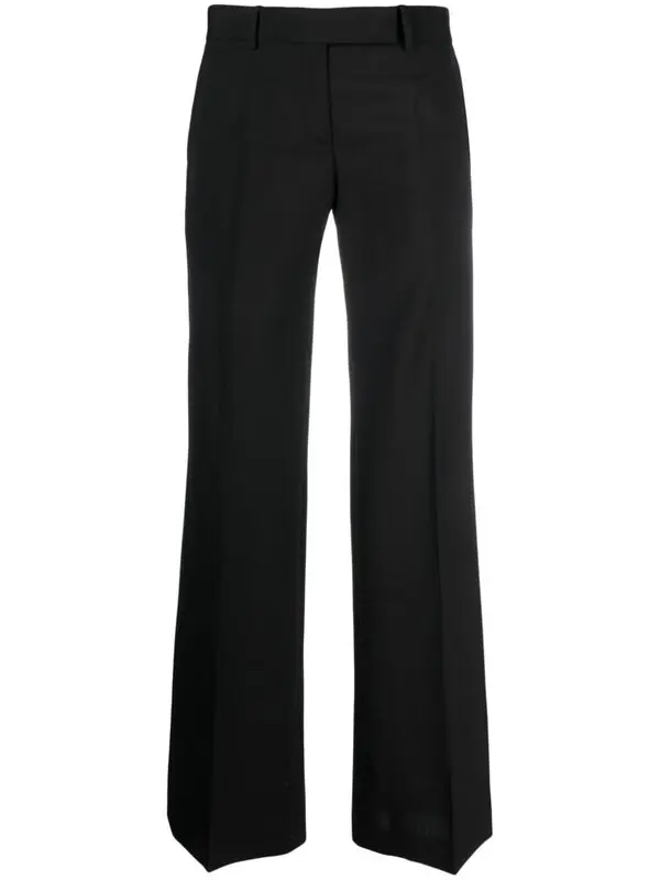 QUIRA Mid-rise Wide-leg Trousers
