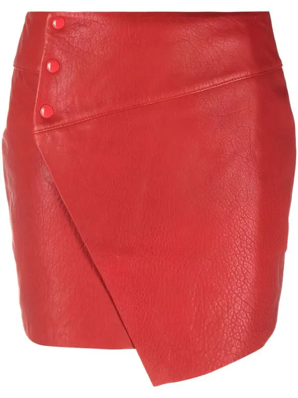 Zadig&Voltaire Junko Cuir Leather Miniskirt