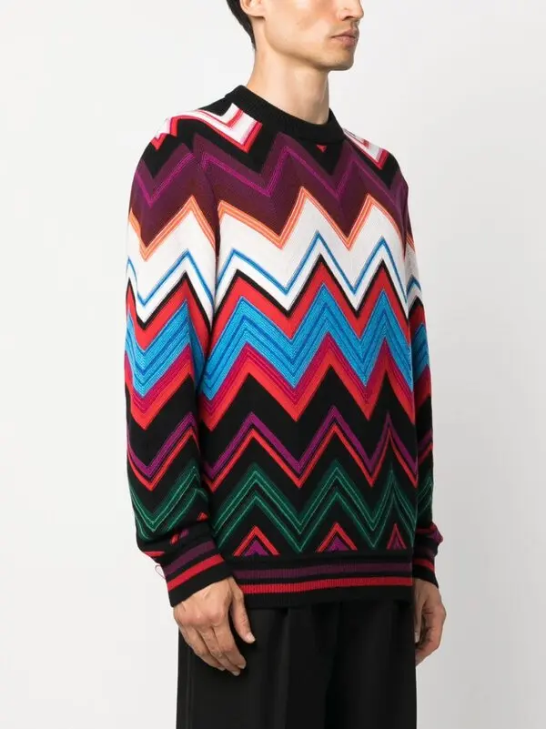 Missoni Zigzag Crew-neck Jumper