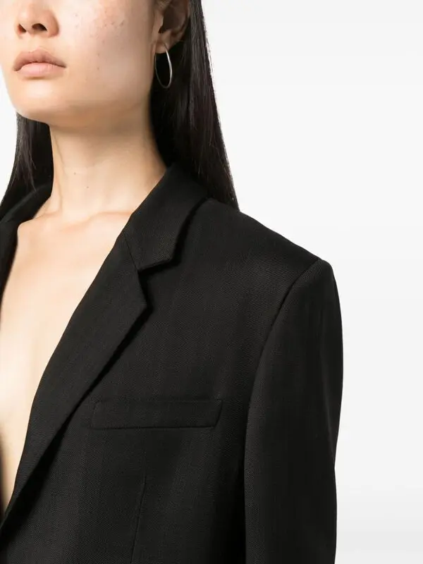 MSGM Notched-lapels Single-breasted Blazer