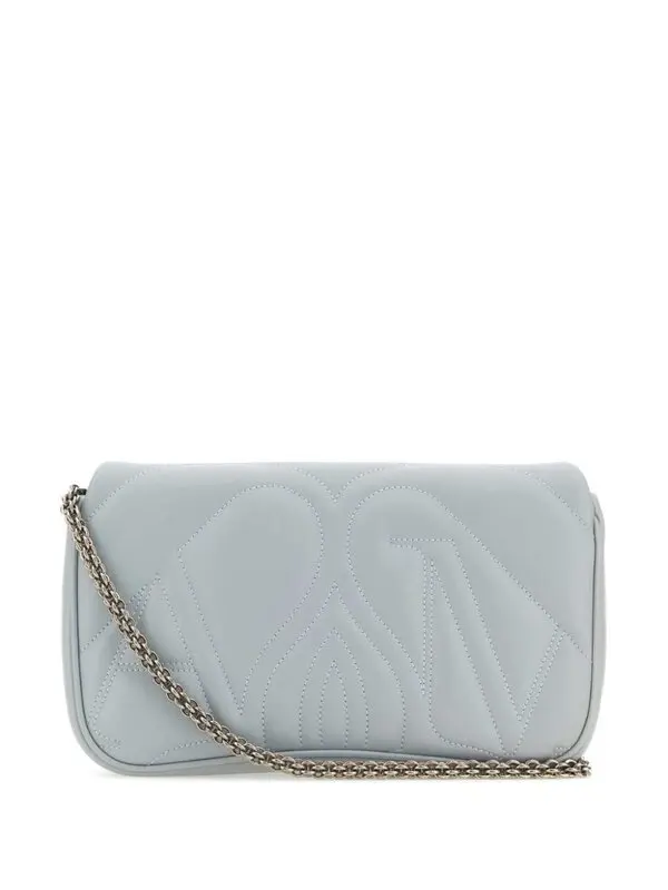 Alexander McQueen The Seal Shoulder Bag - Grey