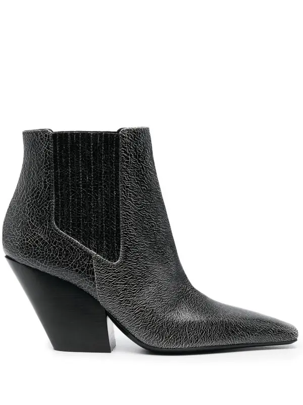 Casadei Anastasia 80mm Leather Boots