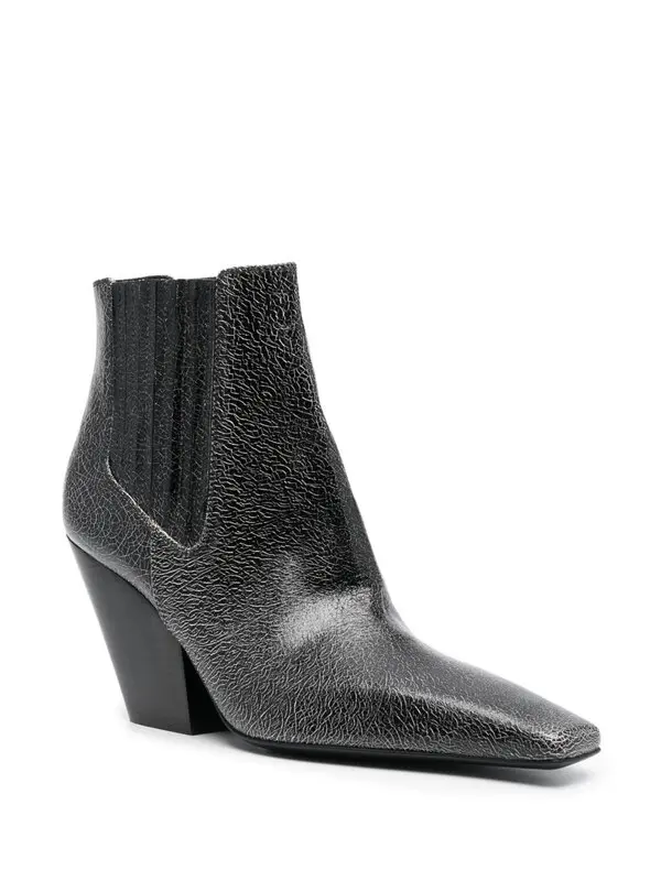 Casadei Anastasia 80mm Leather Boots