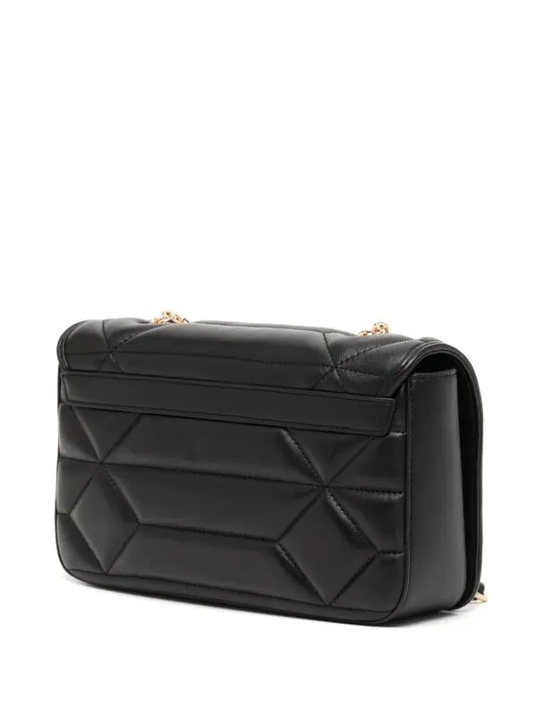 Moschino Kaleidoscope Quilted Leather Shoulder Bag