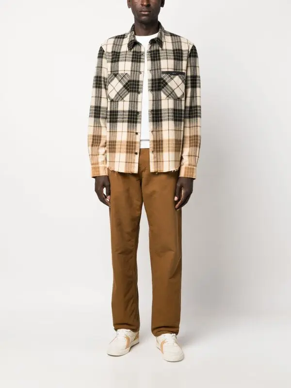 Carhartt Work In Progress Single Knee Straight-leg Trousers - Brown