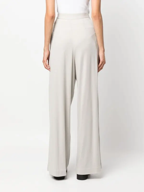 Fabiana Filippi Pleated Wool Trousers - Neutrals