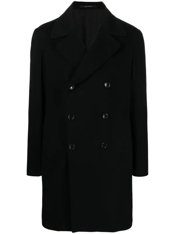 Tagliatore Arden Wool-blend Coat - Black