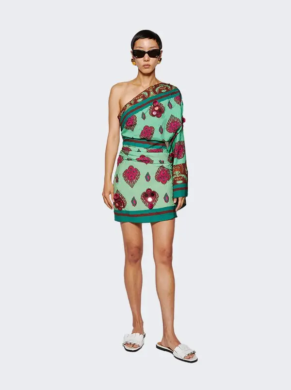 knee length dresses for ladies Blush Pink Embroidered Indian Cotton Dresses