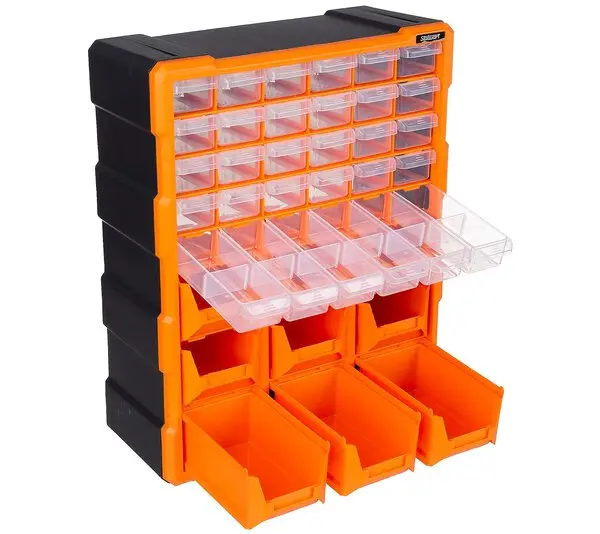 STALWART Plastic Storage Drawers 39-drawer Or Ganizer